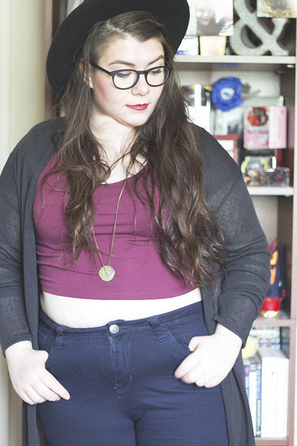 fat girls can wear crop tops